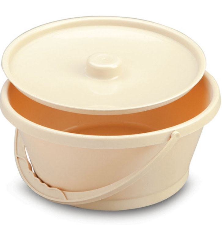 Commode Bowl – Beige, Autoclavable | Acacia Medical