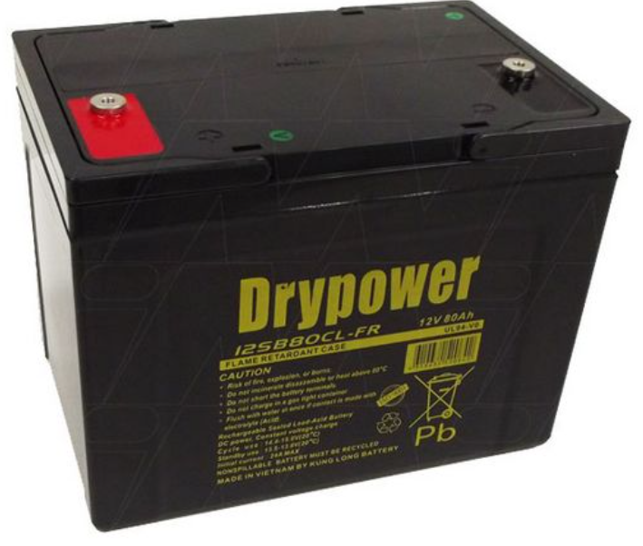 Battery GEL 12V 80Ah | Acacia Medical